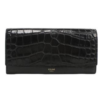 Celine Pre-owned langes Portemonnaie (Bi-Fold) - - Pre-owned - Damen - Schwarzk - ONE SIZE