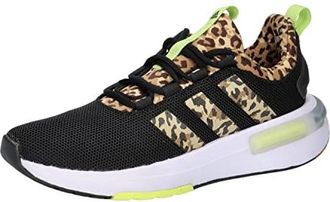 adidas Femme Racer TR23 Shoes Chaussures, Core Black/Core Black/Pulse Lime, 37 1/3 EU