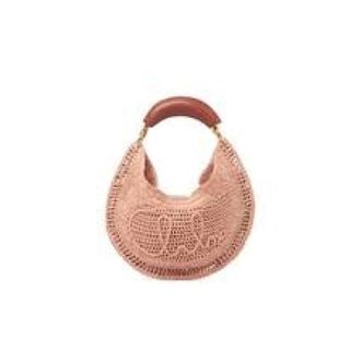 Chlo&eacute; Femme, Sacs, Rose, Taille: ONE Size Mini sac bandouli&egrave;re Penelope en cuir