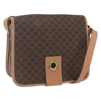 Celine Sac bandouli&egrave;re vintage Pre-owned - Femme - Pre-owned - Brun - Taille: ONE Size