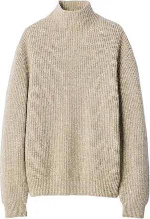 Christophe Lemaire Homme, Pulls, Beige, Taille: S Pull &agrave; col roul&eacute;
