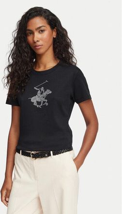 Beverly Hills Polo Club T-Shirt L1608-HR Schwarz Regular Fit