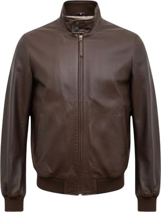 Minoronzoni 1953 Homme, Vestes, Brun, Taille: 2XL Baracuta Jacket