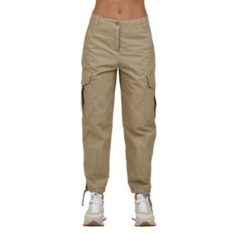 Aspesi Cargo Baumwollhose - - Trousers - Damen - Beige - S