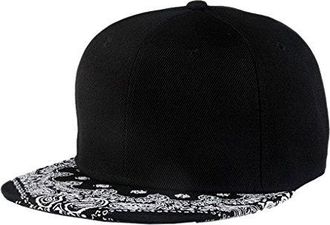 ACME Unisexe Casquette Hip Hop Visiere Plate à Fleur Hipster Réglable De Sport Baseball Snapback Cap