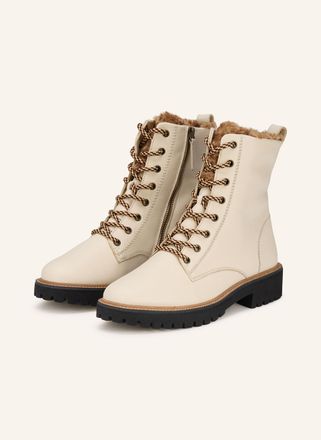 Paul Green Schn&uuml;rboots beige