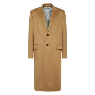 Billionaire Boys Club Homme, Manteaux, Beige, Taille: L Single-Breasted Manteaux