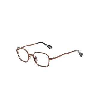 Kuboraum unisex, Accessoires, Brun, Taille: 49 MM Eyeglasses