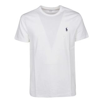 Polo Ralph Lauren Custom Slim-Fit Jersey Rundhals-T-Shirt - - Tops - Herren - Wei&szlig; - XL