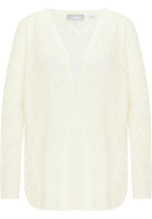 Usha Strickjacke Damen weiss