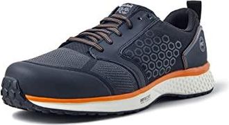 Timberland Homme Reaxion ESD NT FP S3 Chaussure de Protection Incendie et de sécurité, Noir/Orange, 40 EU