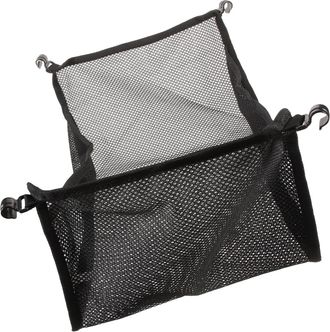 SOLUSTRE Aufbewahrungsnetz f&uuml;r Camping Faltbarer Netzbeutel f&uuml;r Klapptisch aus Gewebtem Material Bel&uuml;ftet und Leicht zu Reinigen Organizer f&uuml;r Campingutensilie