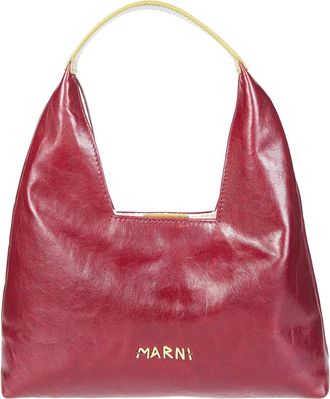 Marni Femme, Sacs, Rouge, Taille: ONE Size Top Handle Mini
