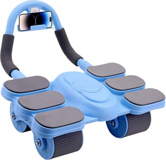 Generic AB Roller Wheel, Bauchradwerkmaschine, Vierrad Bauchrad Kern Trainingsger&auml;te f&uuml;r Frauen und M&auml;nner