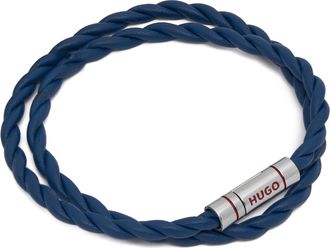 HUGO BOSS Armband HUGO E-Doublebraid4 50552596 Blau