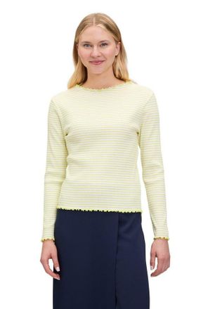 Cartoon Kurzarmshirt Damen mit Kragen (1-tlg)