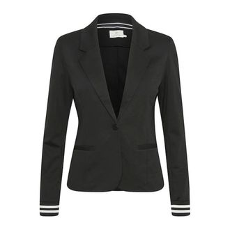 Kaffe Femme, Vestes, Noir, Taille: 42 FR Blazer &agrave; rayures Midnight Marine-Sierra