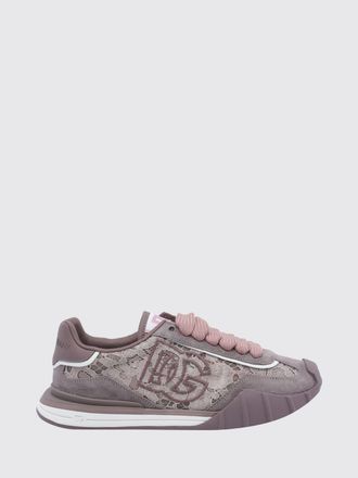 Dolce & Gabbana Baskets basses DG Athletic en dentelle et daim