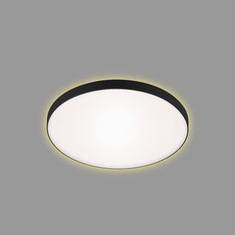 Briloner LED Deckenlampe mit indirektem Licht, warmweiße Lichtfarbe, 18 Watt, 1850 Lumen, LED Lampe, Deckenleuchte, Wohnzimmerlampe, Schlafzimmerlampe, Küchenl