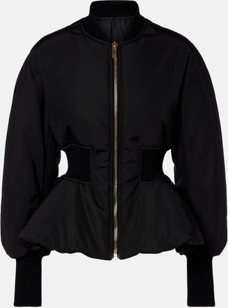 Alaia Ala&iuml;a Veste bomber Peplum