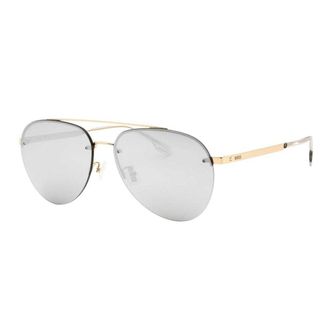 HUGO BOSS Pilot Stil-Sonnenbrille f&uuml;r Herren (Gold)
