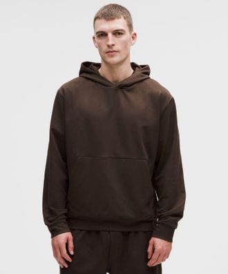 lululemon Heavyweight Soft Jersey Pullover Hoodie f&uuml;r M&auml;nner - Gr&ouml;&szlig;e 2XL in Walnut Crunch