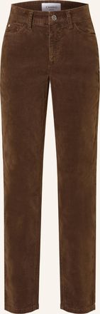 Cambio Cambio 7/8-Hose Piper Aus Samt braun