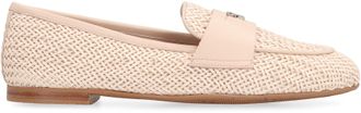 Casadei Womens Loafers Hanoi Pale Pink Polyurethane