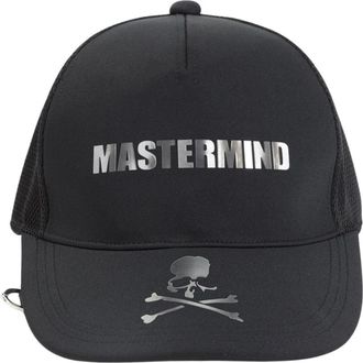 MASTERMIND WORLD unisex, Accessoires, Noir, Taille: M Casquette avec logo holographique 3D