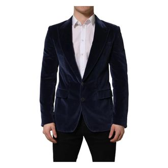 Dolce & Gabbana Herren, Jacken, Blau, MGr&ouml;&szlig;e
