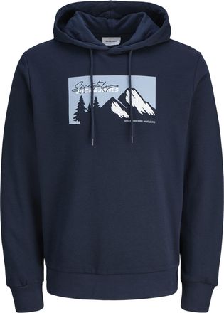 Jack & Jones Jjsun Sweat Hood Pls - Plus Size