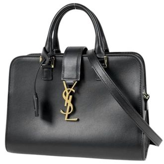 Saint Laurent Sac &agrave; main vintage Pre-owned - Femme - Pre-owned - Noir - Taille: ONE Size