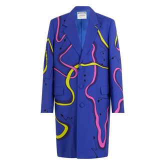 Moschino Herren, M&auml;ntel, Blau, LGr&ouml;&szlig;e