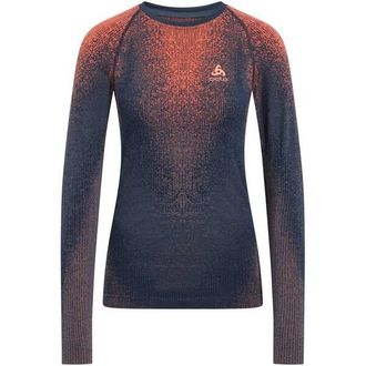 Odlo Damen Unterhemd BL TOP crew neck l/s BLACKCOMB