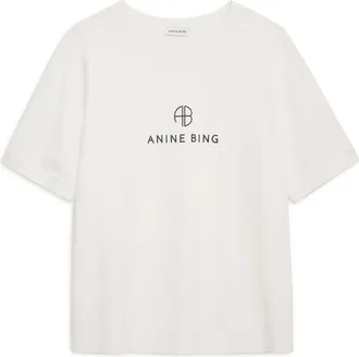 Anine Bing T-shirt Jaylin Monogram Anine Bing