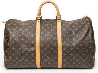 Louis Vuitton Crossbody Bags - Keepall 55 - Gr. unisize - in Braun - f&uuml;r Damen