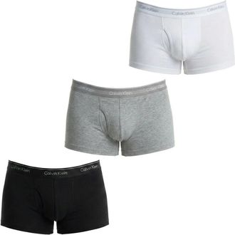 Calvin Klein Homme, Sous-v&ecirc;tements, Multicolore, Taille: L Boxer Briefs Cotton Classics (lot de 3)