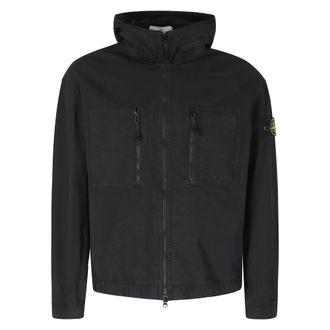 Stone Island Homme, Vestes, Noir, Taille: L Vestes l&eacute;g&egrave;res