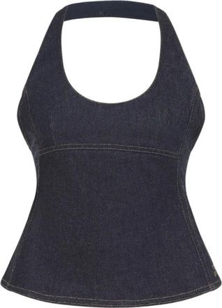 Jacquemus Femme, Tops, Bleu, Taille: 38 FR Le Haut De-N&icirc;mes Lavoir Top