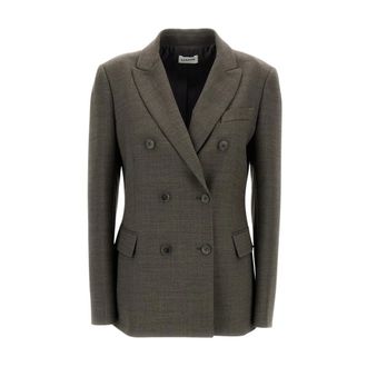 P.A.R.O.S.H. P.a.r.o.s.h., Damen, Jacken, Braun, LGr&ouml;&szlig;e