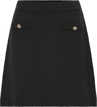 Ichi Ichi, Femme, Jupes, Noir, Taille: 36 FR Short Skirts