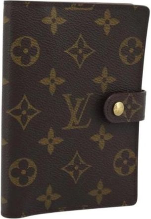 Louis Vuitton Pre-owned Couverture dagenda - Femme - Pre-owned - Brun - Taille: ONE Size