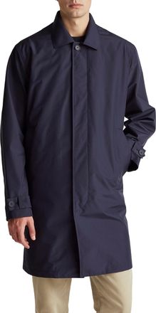 Benetton Herren Impermeabile 2vyaun06l Regenjacke, blau, L