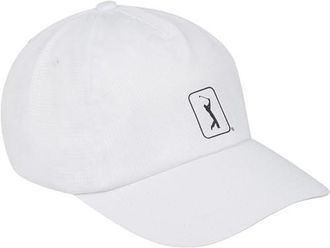 PGA TOUR PGA Casquette en Maille Airflux Capuchon, Blanc Brillant, Taille Unique Homme