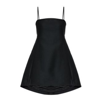 Balenciaga Woll- und Seiden-Minikleid - - Dresses - Damen - Schwarzk - S