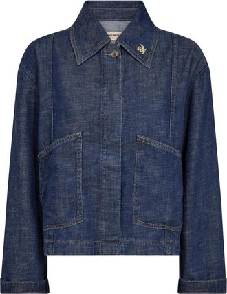 Mos Mosh Denim Jacket - - Jackets - Damen - Blau - XS