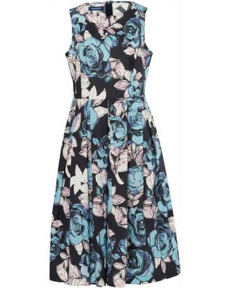 Highmoor Midikleid Kleid mit Blumenmuster