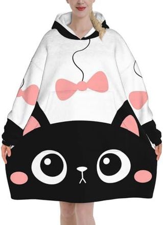 Generic Sweat &agrave; capuche avec noeud de la trinit&eacute; celtique pour femmes et hommes adultes surdimensionn&eacute;s pour une couverture douce et chaude