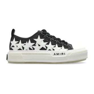 Amiri Femme, Chaussures, Noir, Taille: 40 EU Baskets Glitter Stars Court Low