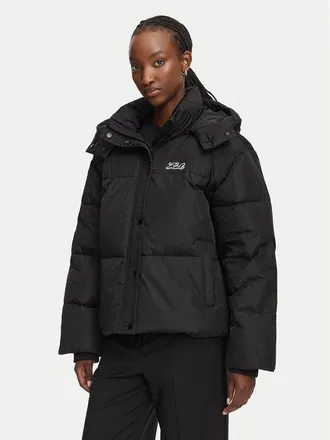 Karl Lagerfeld Daunenjacke Essential B3W15002 Schwarz Regular Fit